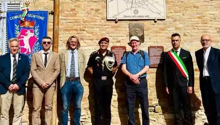 World War II memorial for Indian soldiers in Italy gets an unlikely visitor